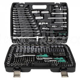 SET 216 Pezzi Chiavi a Bussola Professionale - ½" ⅜" ¼" – Kit Completo ...